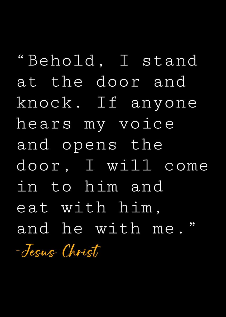 'Jesus Christ Quote ' Poster, picture, metal print, paint by NOHARA ...