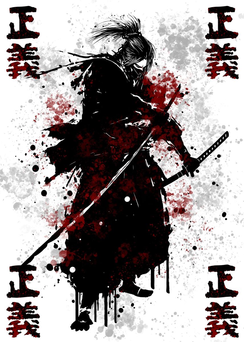 'Justice' Poster, picture, metal print, paint by Bingo | Displate