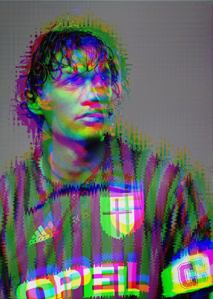 'THE LEGEND PAOLO MALDINI' Poster by Kilua | Displate