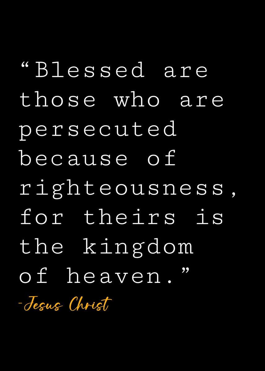 'Jesus Christ Quote ' Poster, picture, metal print, paint by NOHARA ...