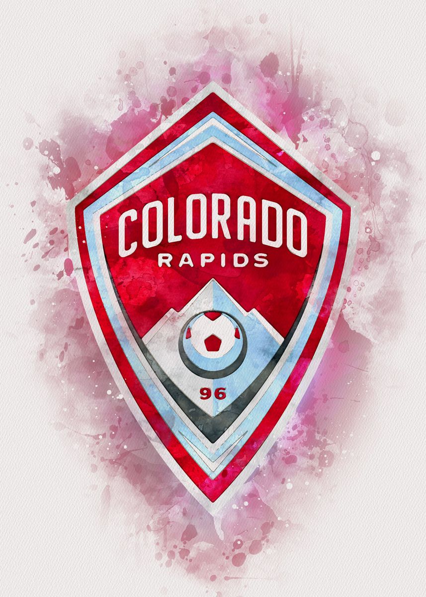 'Colorado Rapids Football' Poster, picture, metal print, paint by ...