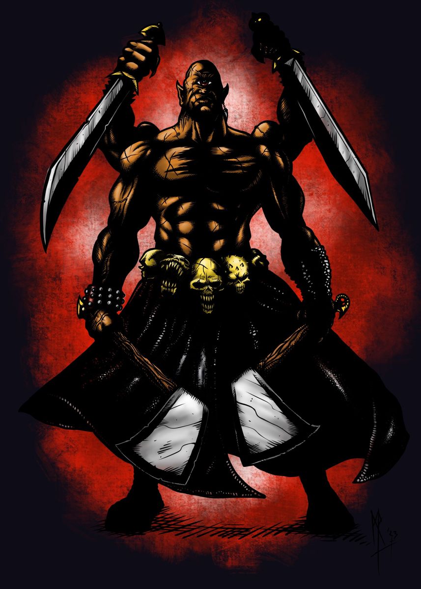 'Cyclops' Poster, picture, metal print, paint by Mark Robinson | Displate