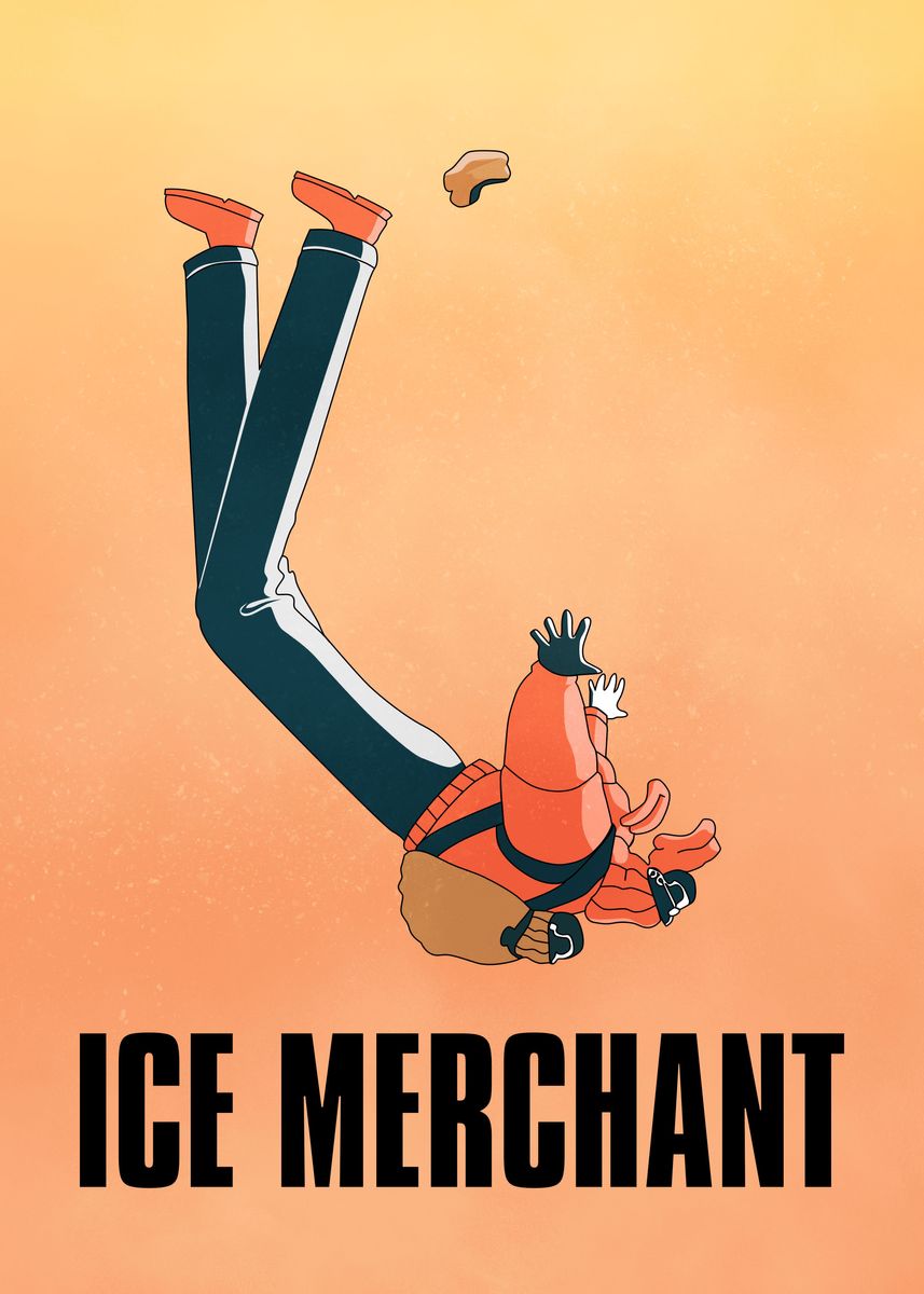 'ice merchant' Poster, picture, metal print, paint by geek holic | Displate