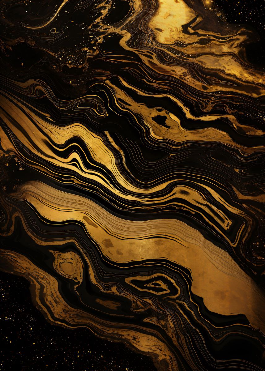 'Vintage Abstract Roman No4' Poster, picture, metal print, paint by ...