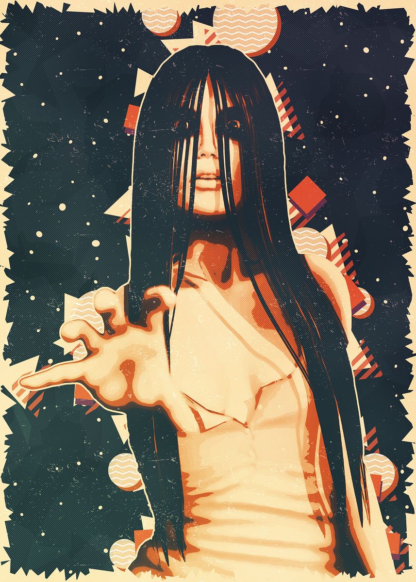 'The Grudge Horror Poster' Poster, picture, metal print, paint by ...