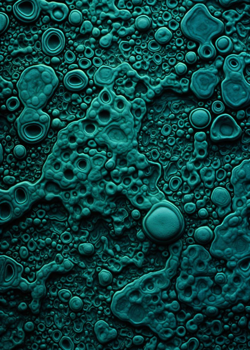 'The Abstract Microscopy 3' Poster, picture, metal print, paint by ...