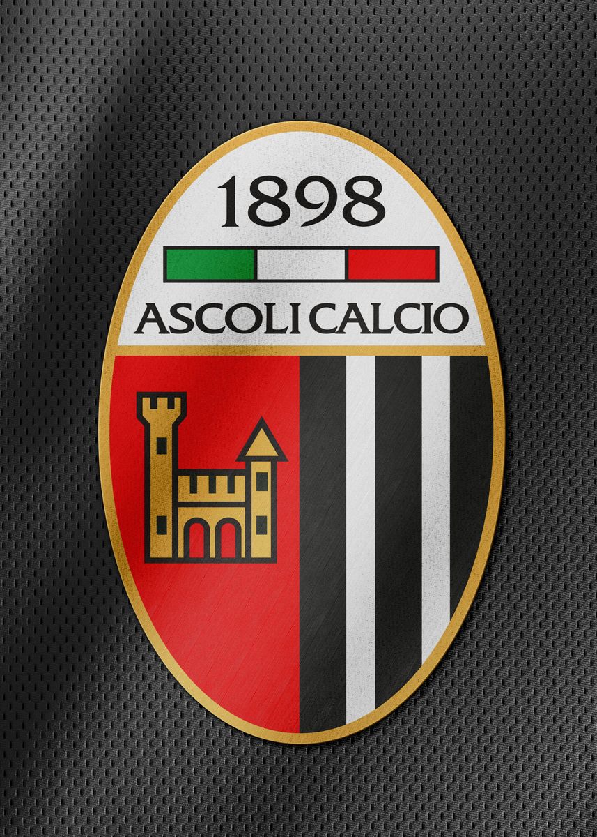 'Ascoli Calcio 1898 Poster' Poster, picture, metal print, paint by Tracy Houston | Displate