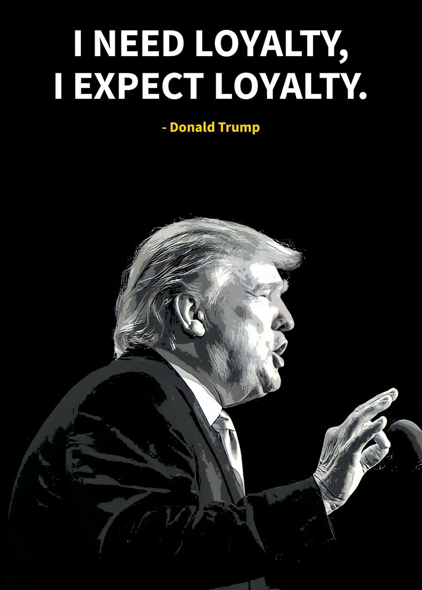 'Donald Trump quotes ' Poster, picture, metal print, paint by Yoshhhh ...