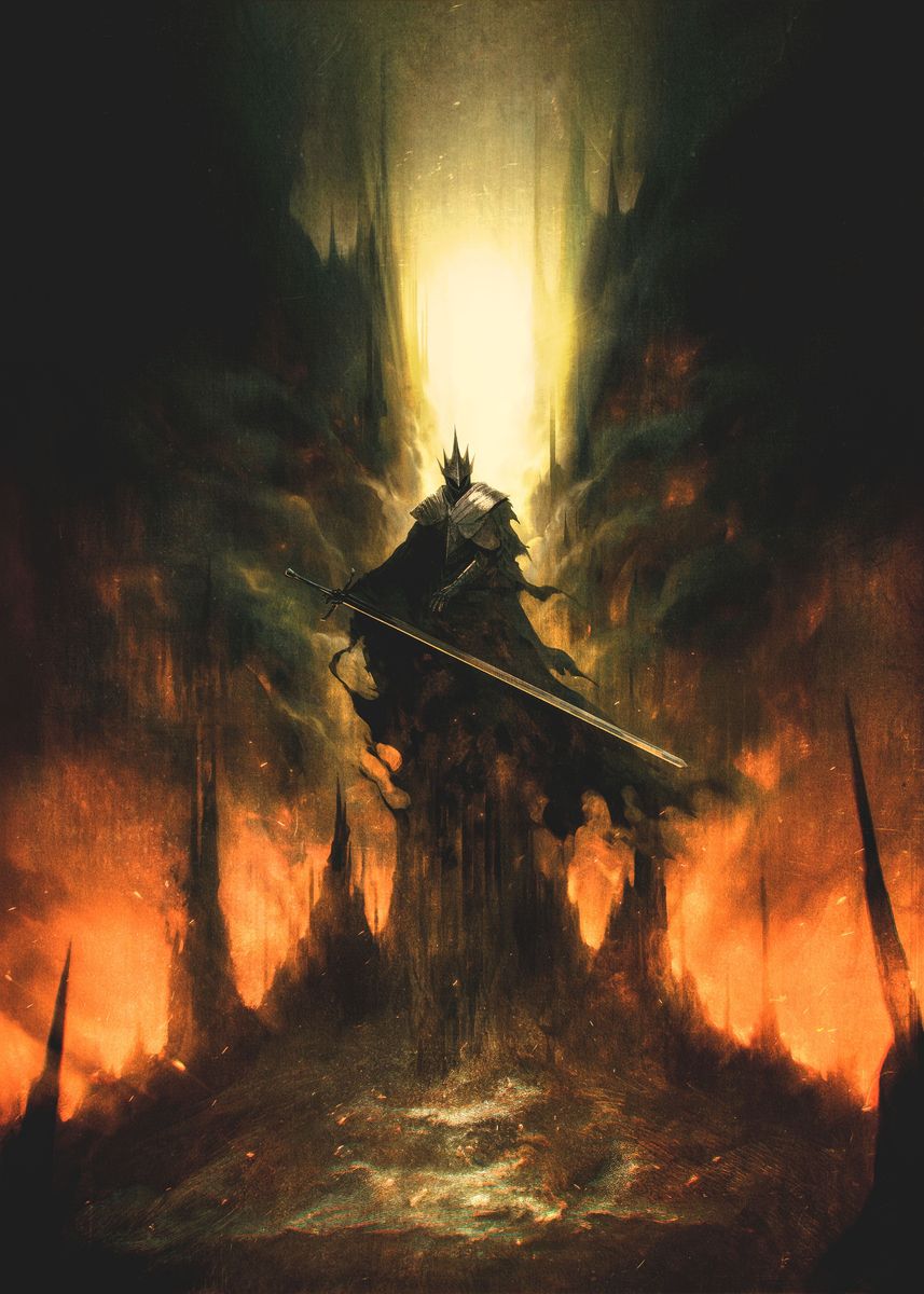 'Archon' Poster, picture, metal print, paint by DarkVisage | Displate