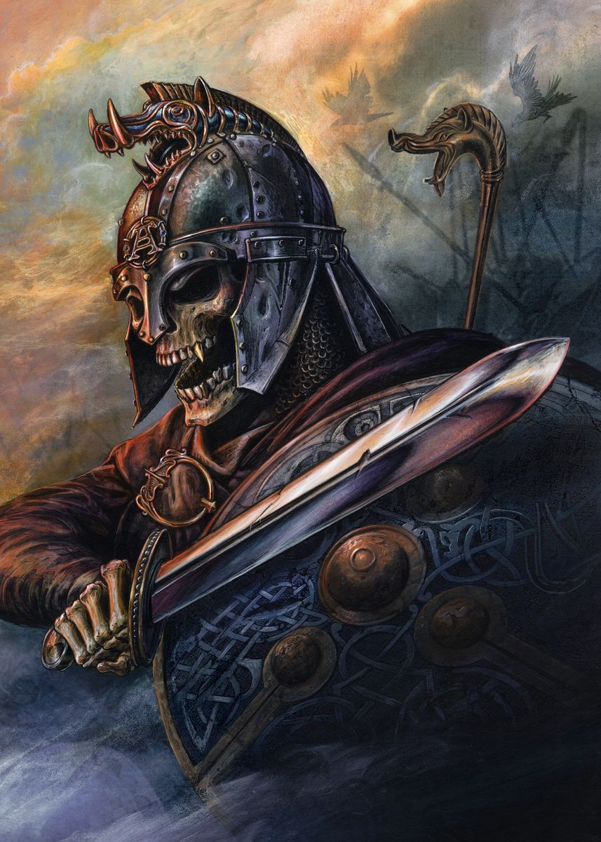 'Artorius Verus - Onslaught' Poster, picture, metal print, paint by ...