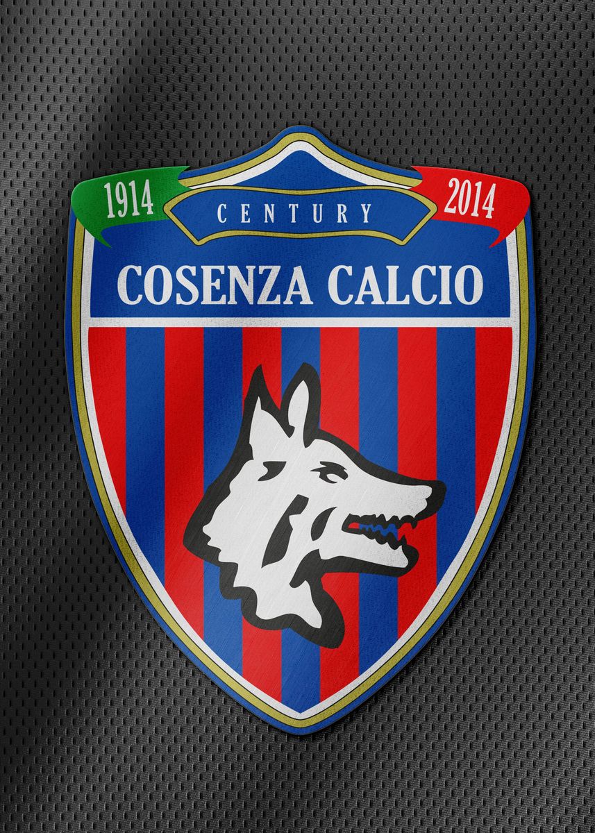 'Cosenza Calcio Football ' Poster, picture, metal print, paint by Tracy ...