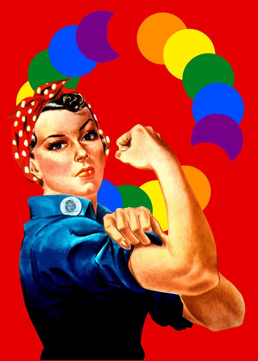 'ROSIE PRIDE 006' Poster by Atomic Chinook | Displate