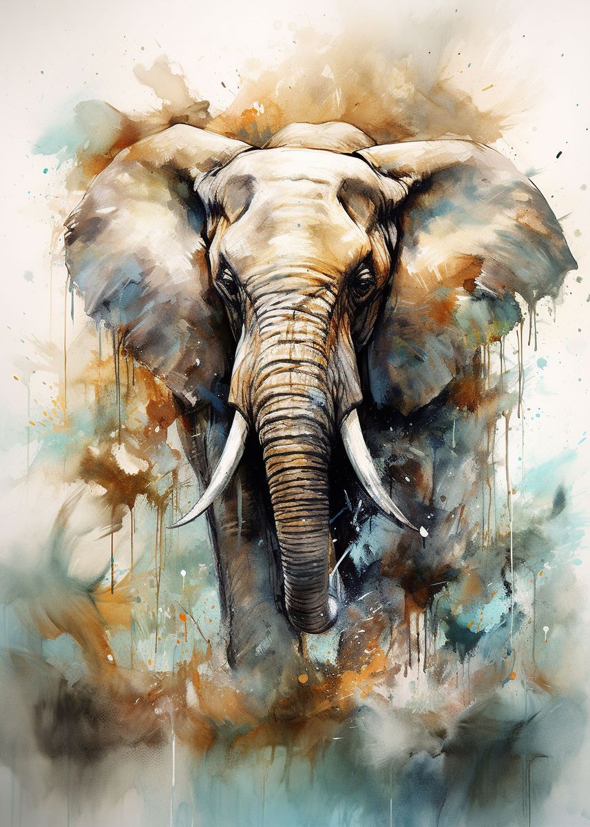 'Spectrum of Animals' Poster by Moses Weiss | Displate