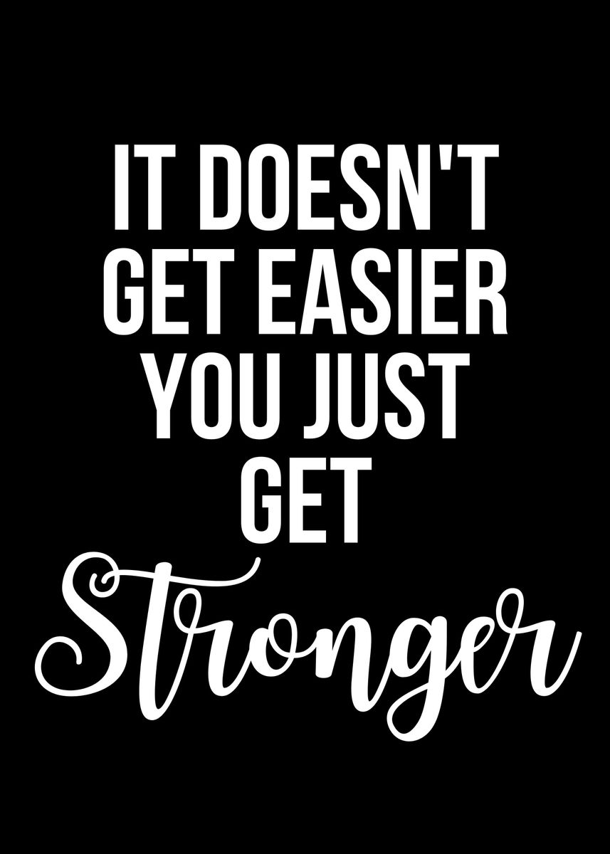 'life challenges' Poster, picture, metal print, paint by teehowa ...