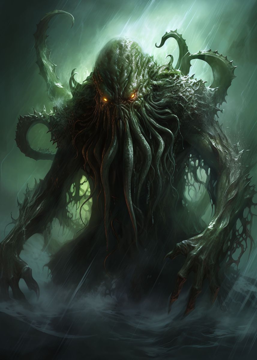 'Cthulhu' Poster, picture, metal print, paint by Conceptual Photography ...