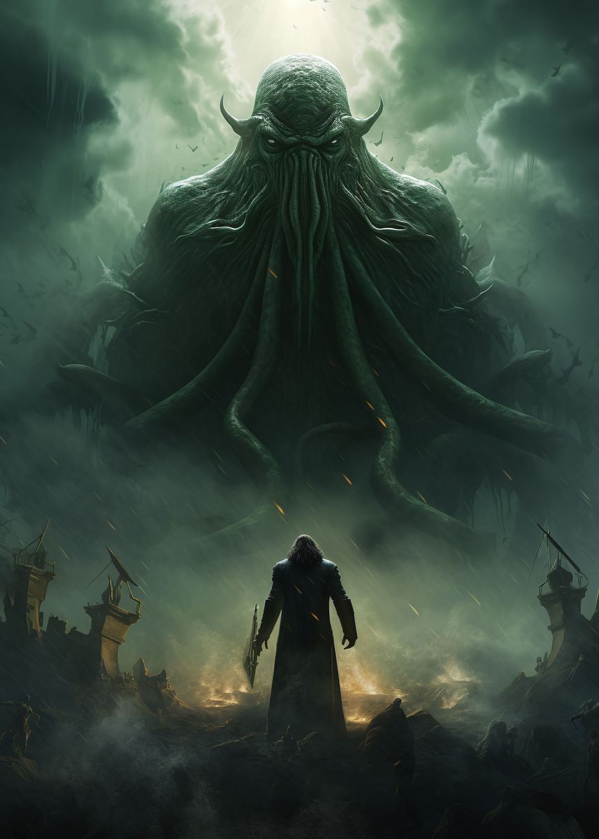 'Cthulhu' Poster, picture, metal print, paint by Conceptual Photography ...