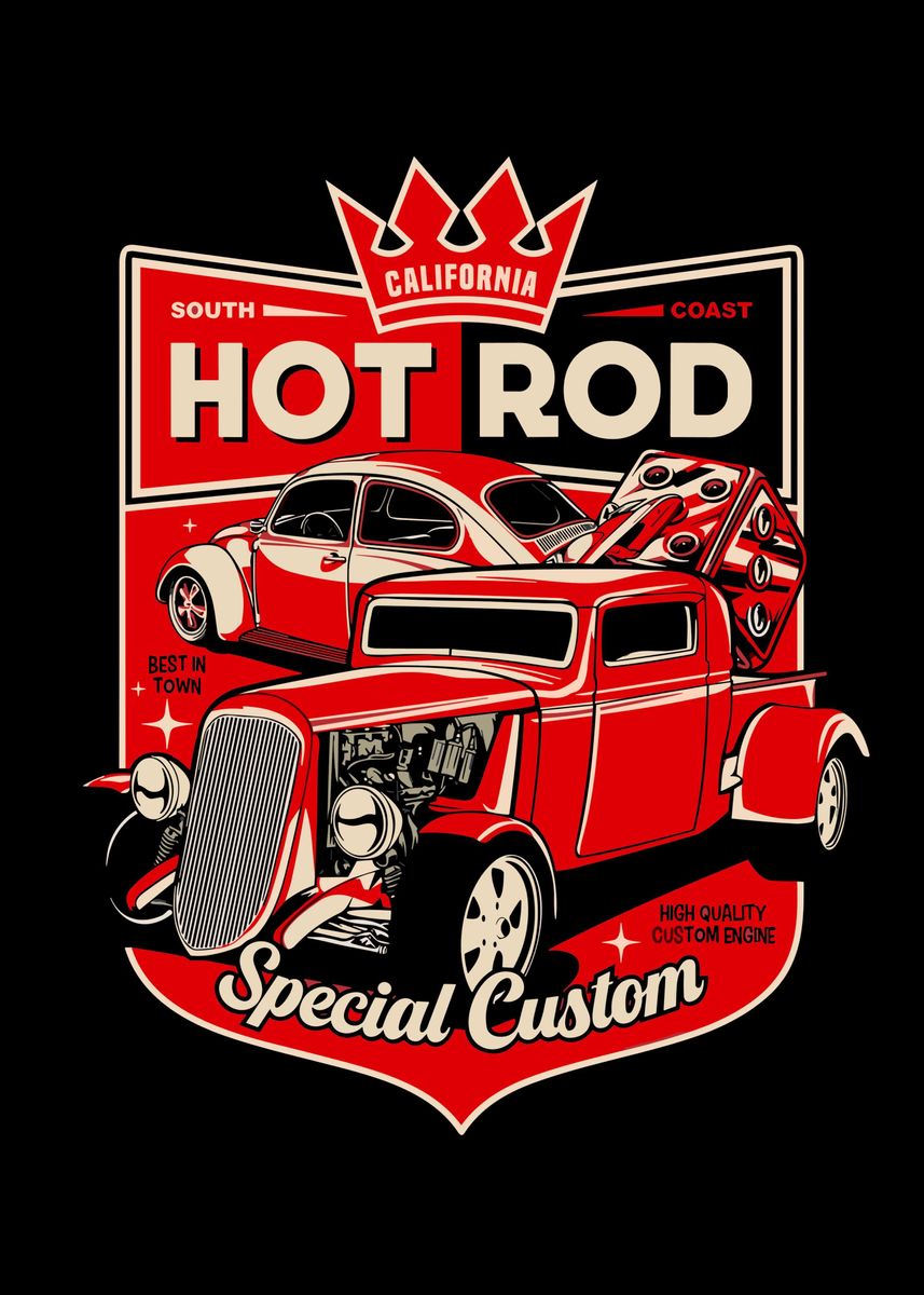 'Spesial Custom ' Poster, picture, metal print, paint by Savinda | Displate