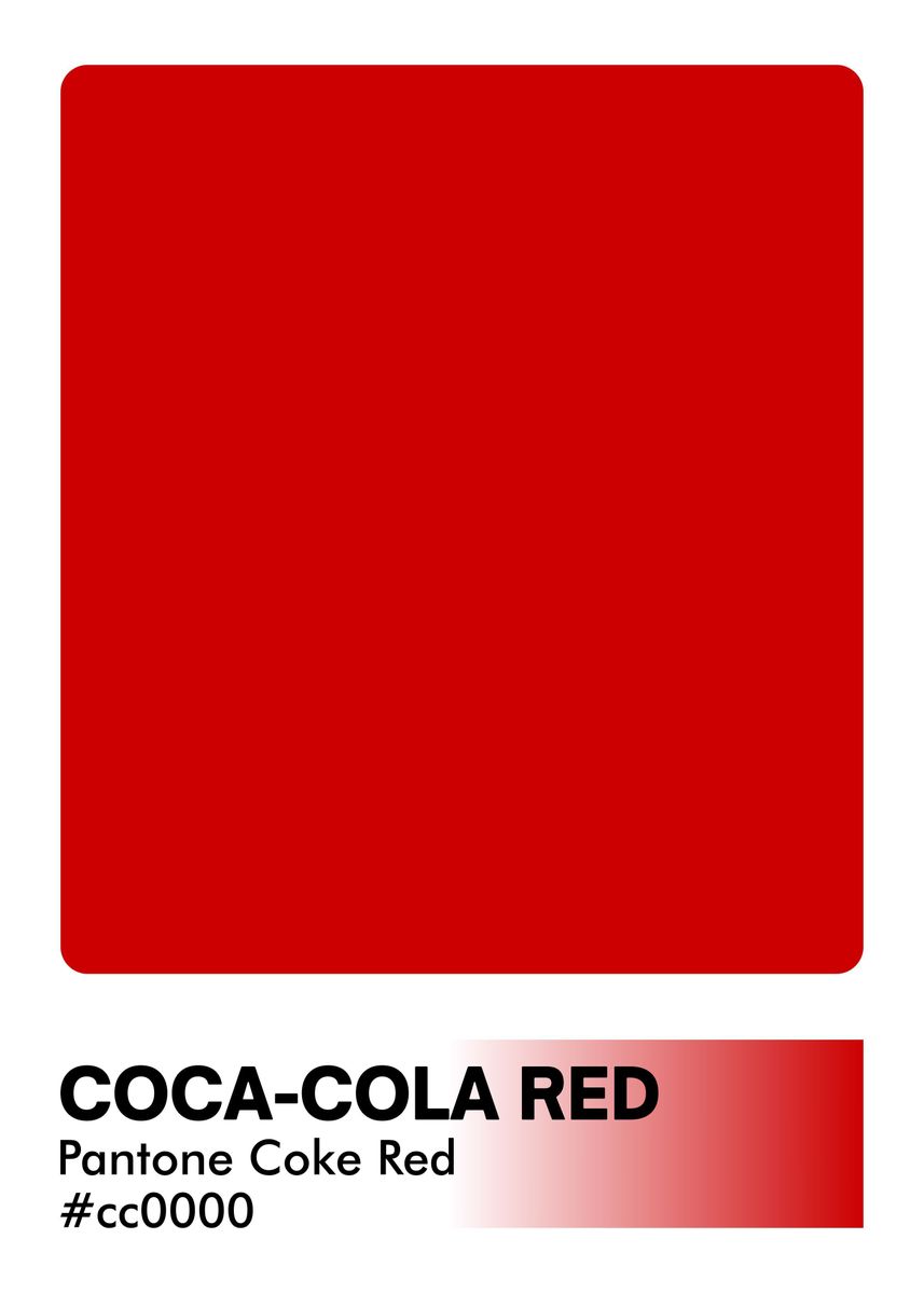 'COCA COLA RED' Poster, picture, metal print, paint by Dede Wiradinata ...