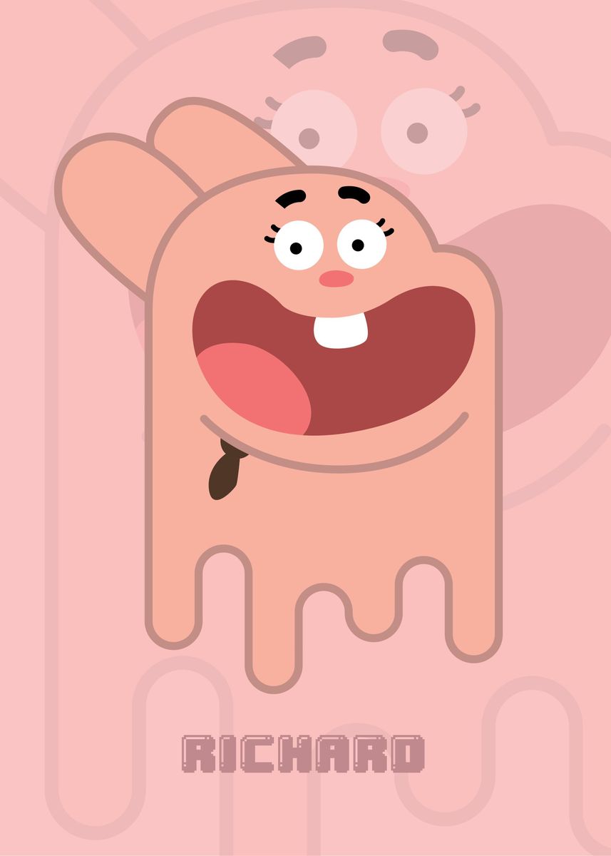 'Richard' Poster, picture, metal print, paint by Lewis Marsh | Displate