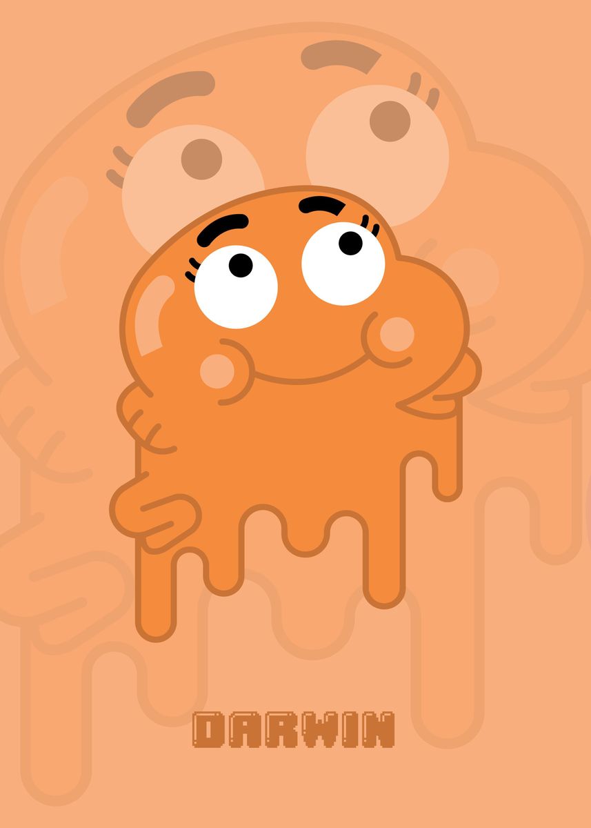 'Darwin' Poster, picture, metal print, paint by Lewis Marsh | Displate