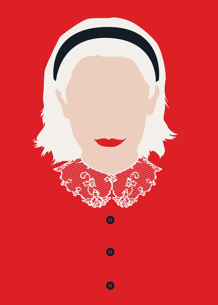 'Sabrina Minimal' Poster, picture, metal print, paint by Chilling ...