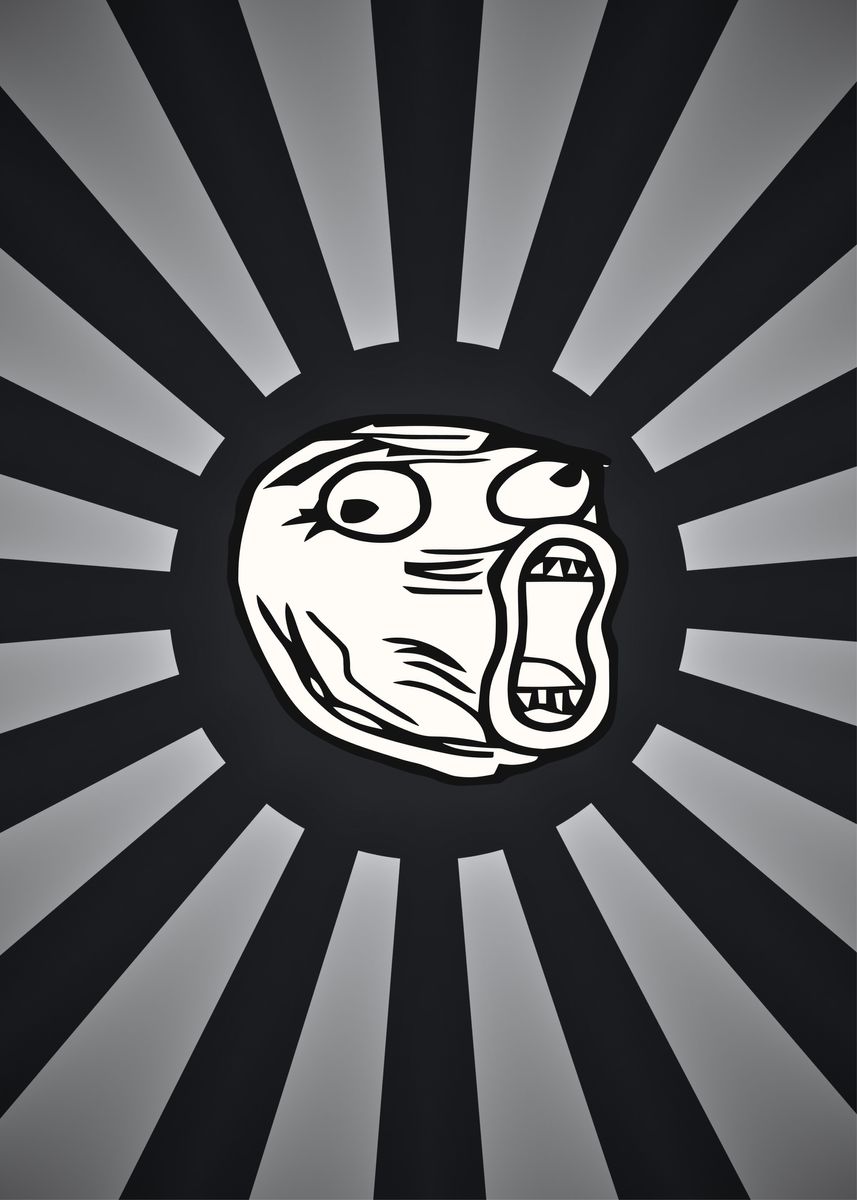 'Funny meme' Poster, picture, metal print, paint by Trending ...