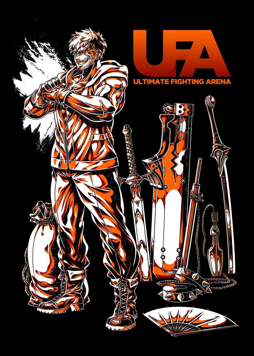 'UFA Player by DzoHo' Poster, picture, metal print, paint by ULTIMATE ...