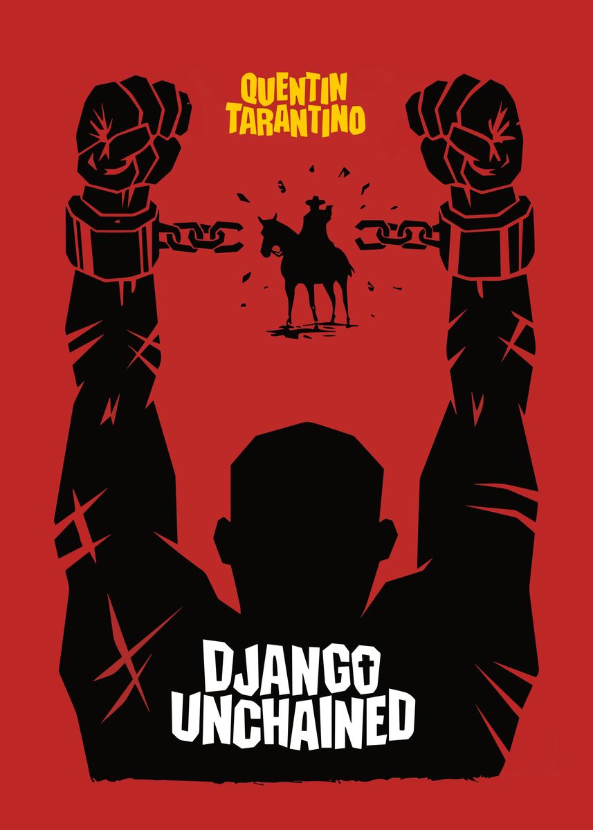 'DJANGO UNCHAINED COWBOY' Poster, picture, metal print, paint by Sakae ...