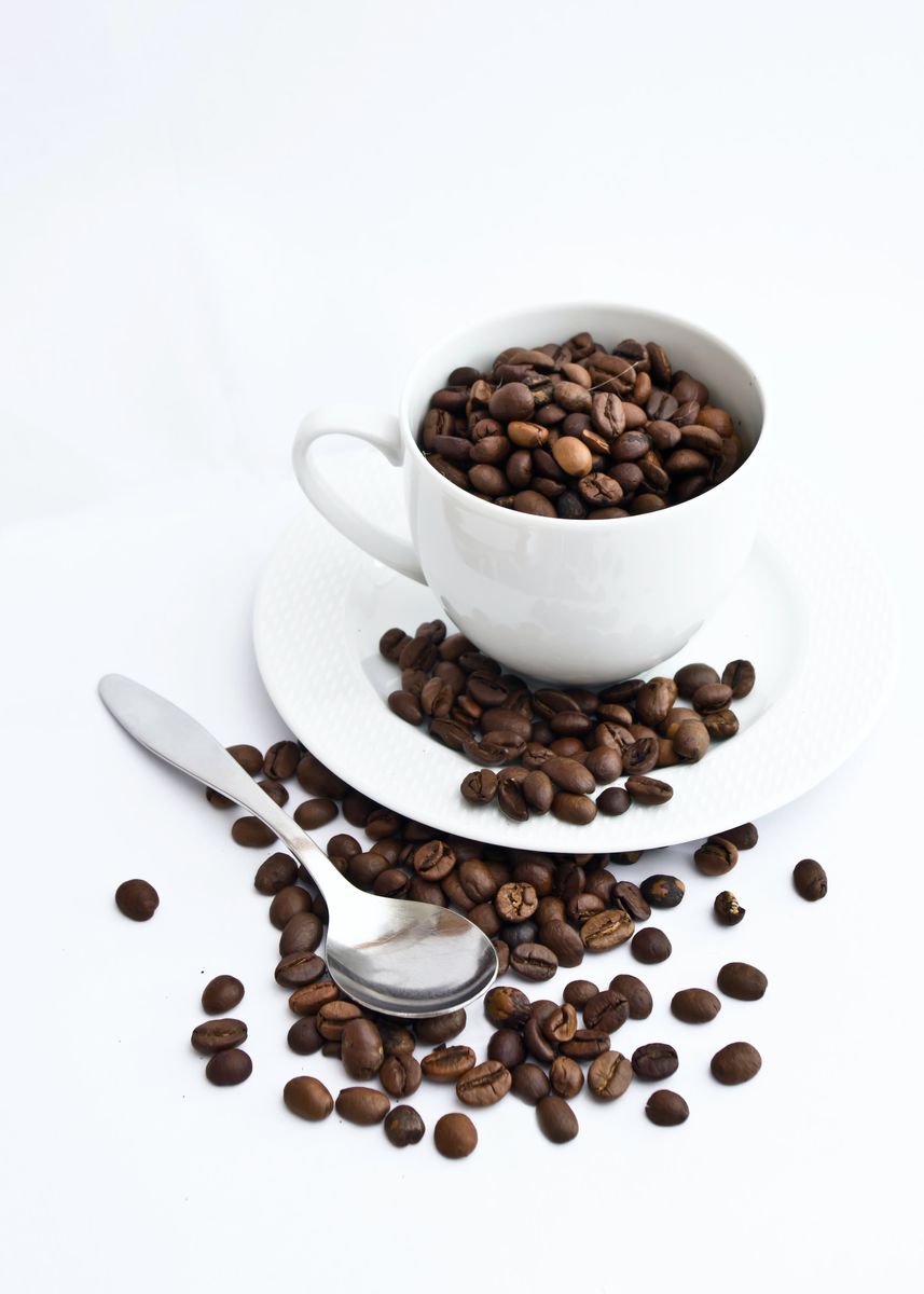 'Coffee Cup Break' Poster, picture, metal print, paint by hyourinmaru ...