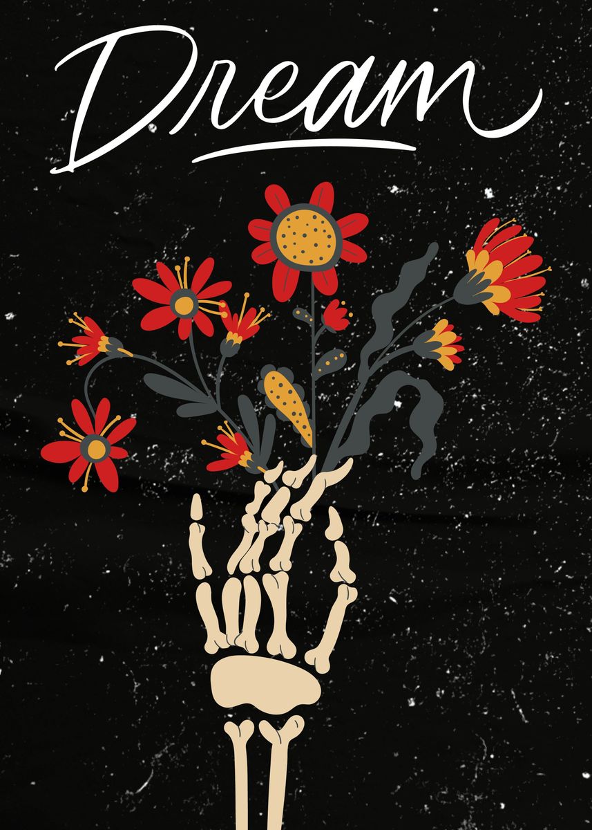 'Dream' Poster, picture, metal print, paint by black acturus | Displate