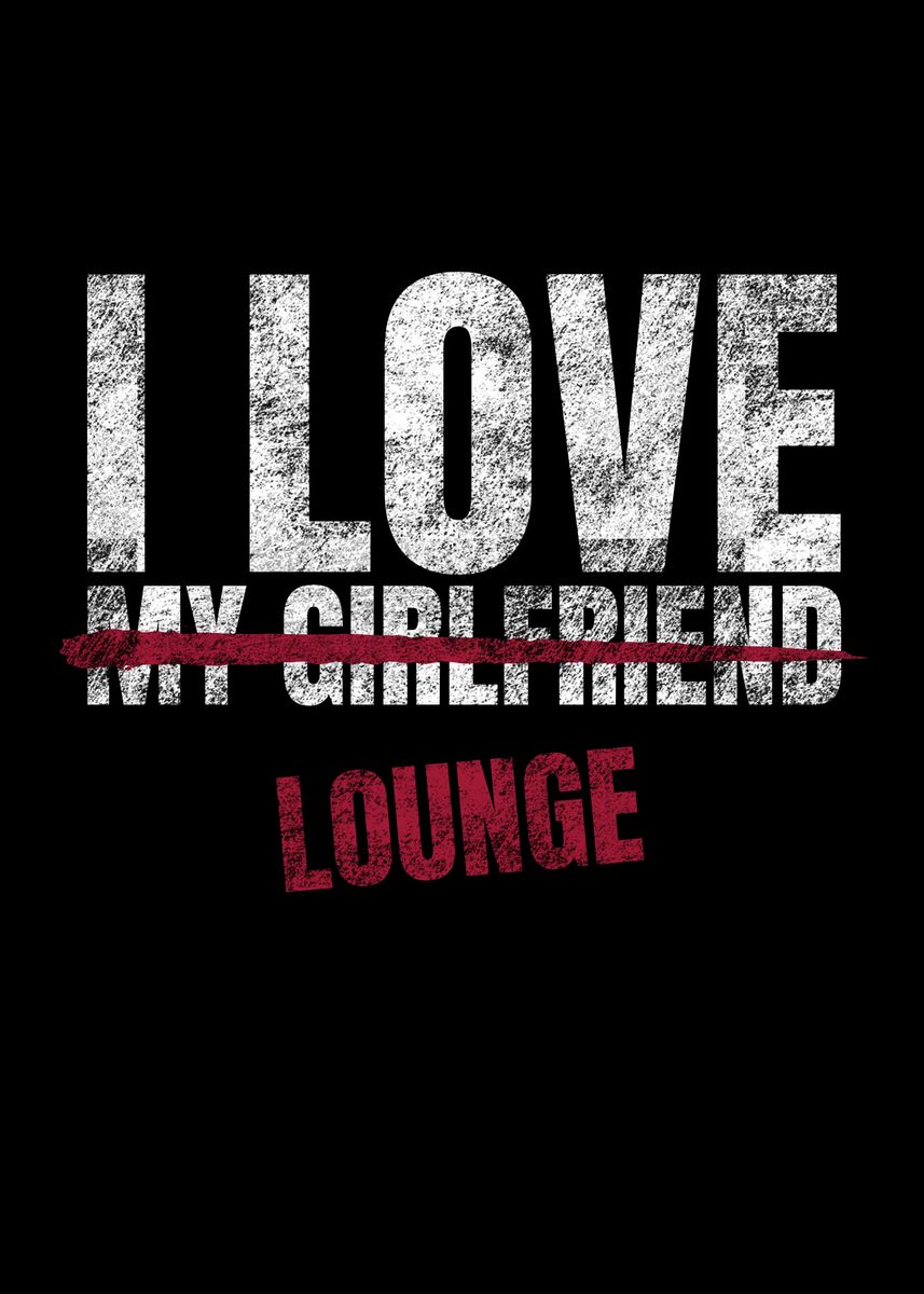 'Lounge Music Lover ' Poster, picture, metal print, paint by Lukes ...