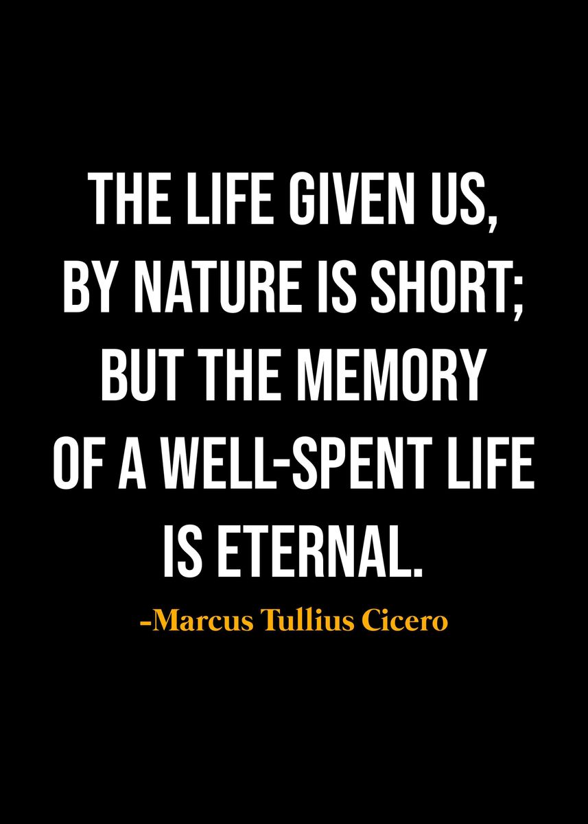 'Marcus Tullius Cicero ' Poster, picture, metal print, paint by NOHARA ...