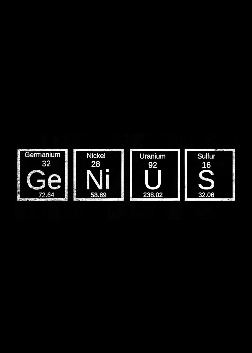 'Genius' Poster, picture, metal print, paint by Tormentedabnormal ...