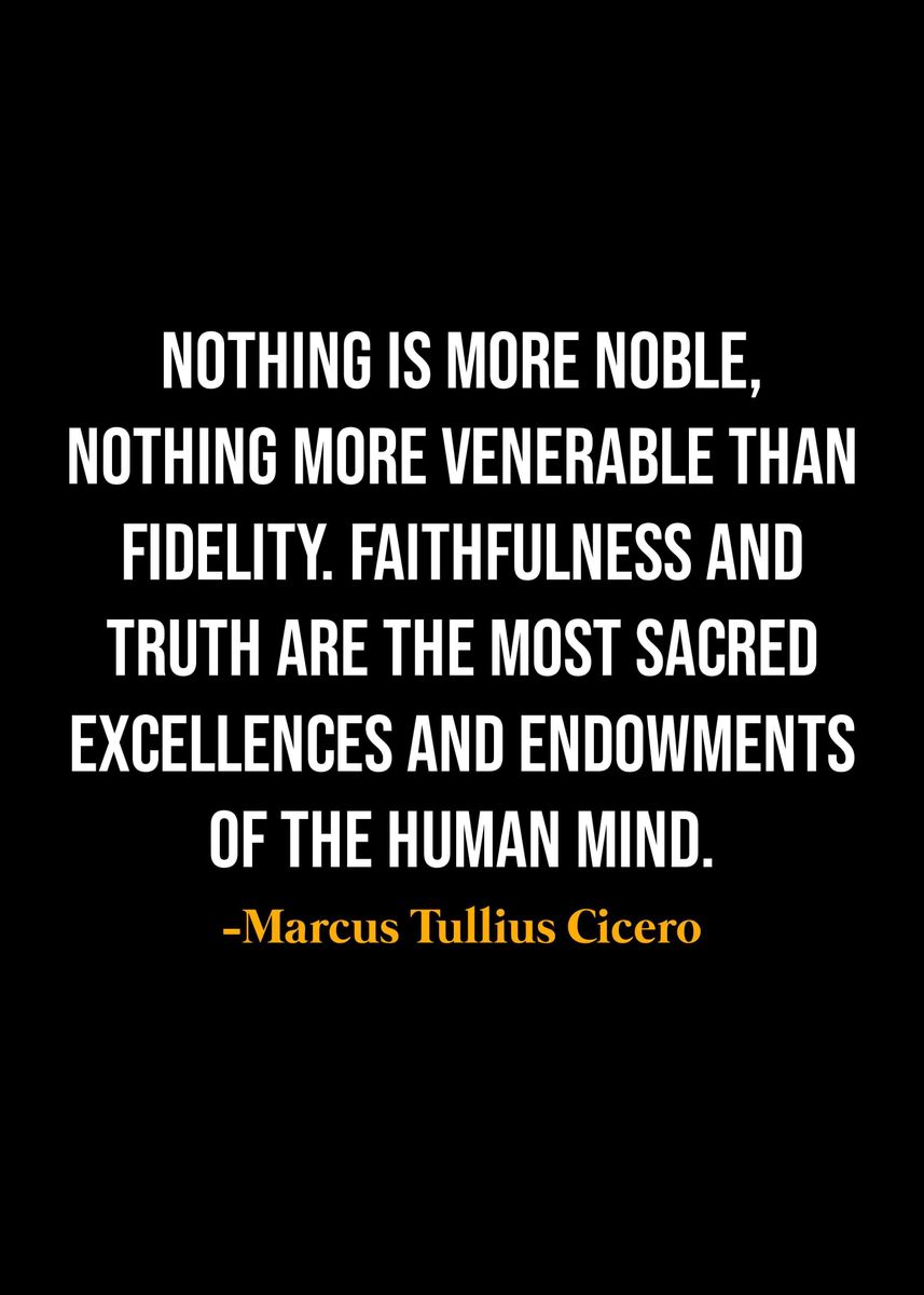 'Marcus Tullius Cicero ' Poster, picture, metal print, paint by NOHARA ...