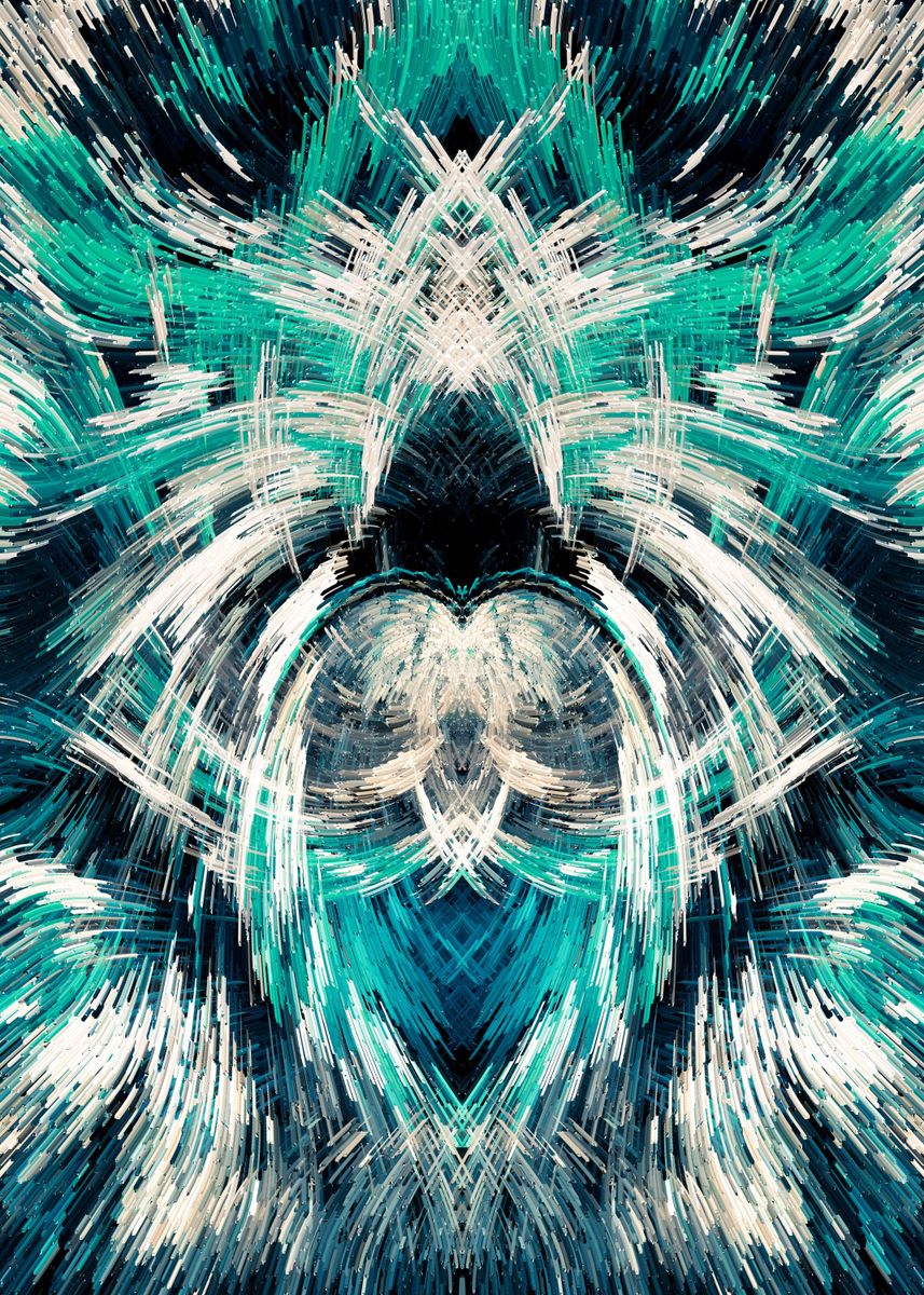 'abstract monster enemy' Poster by Aniebert Ballo | Displate