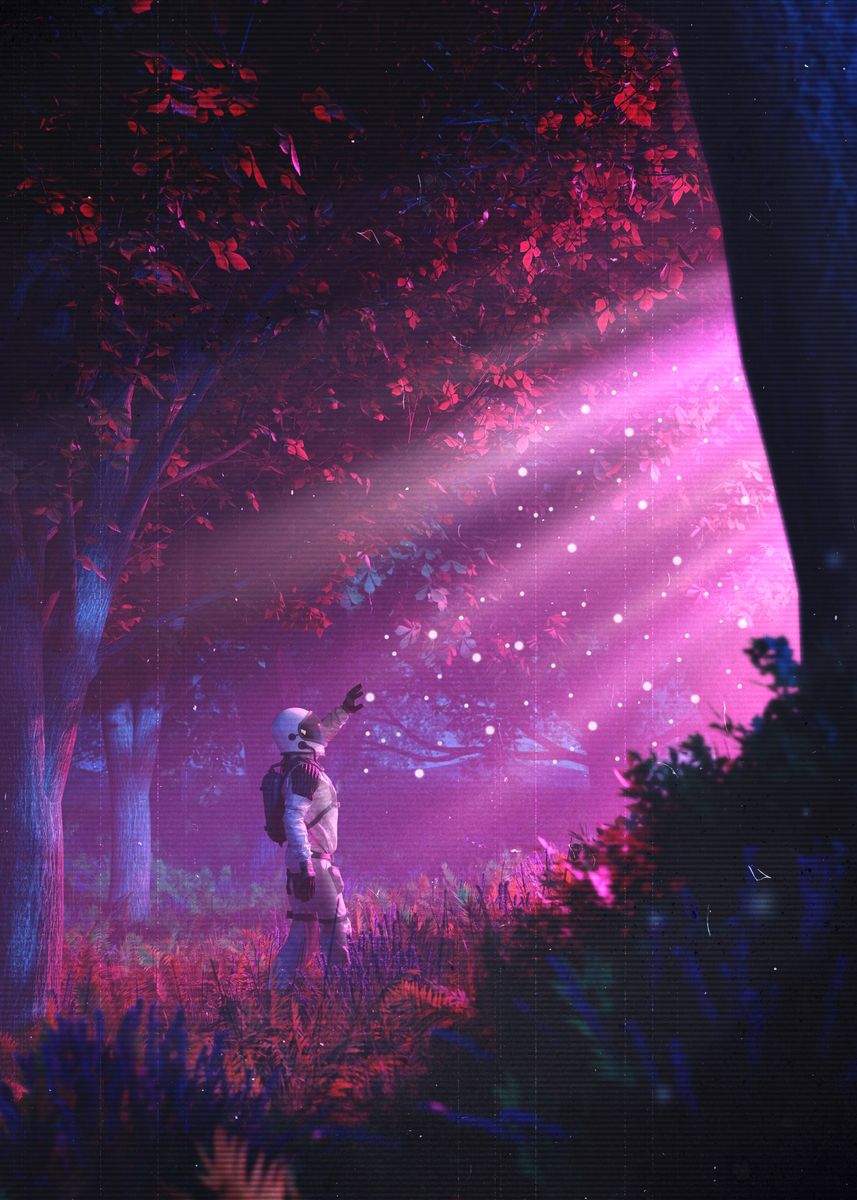 'Into The Light' Poster, picture, metal print, paint by iampurerage ...