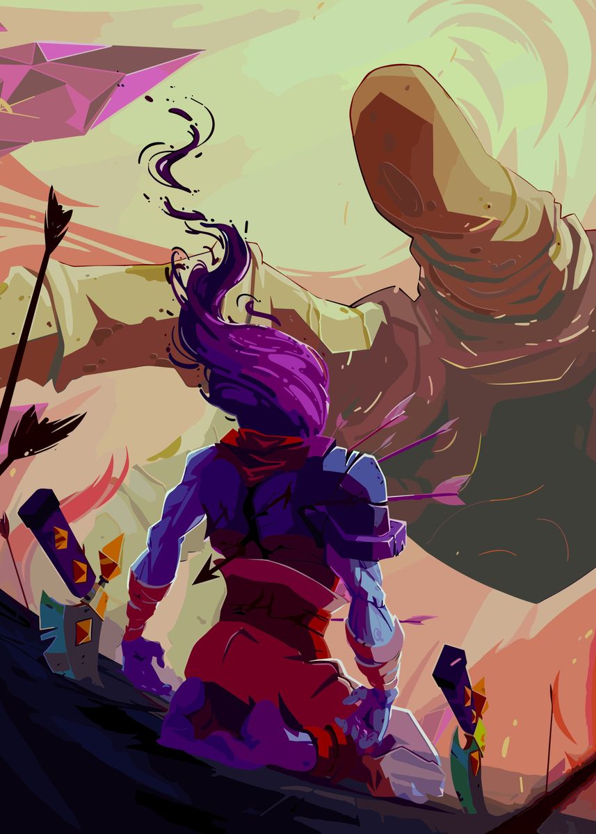 'Dead Cell' Poster, picture, metal print, paint by afseen maeda | Displate