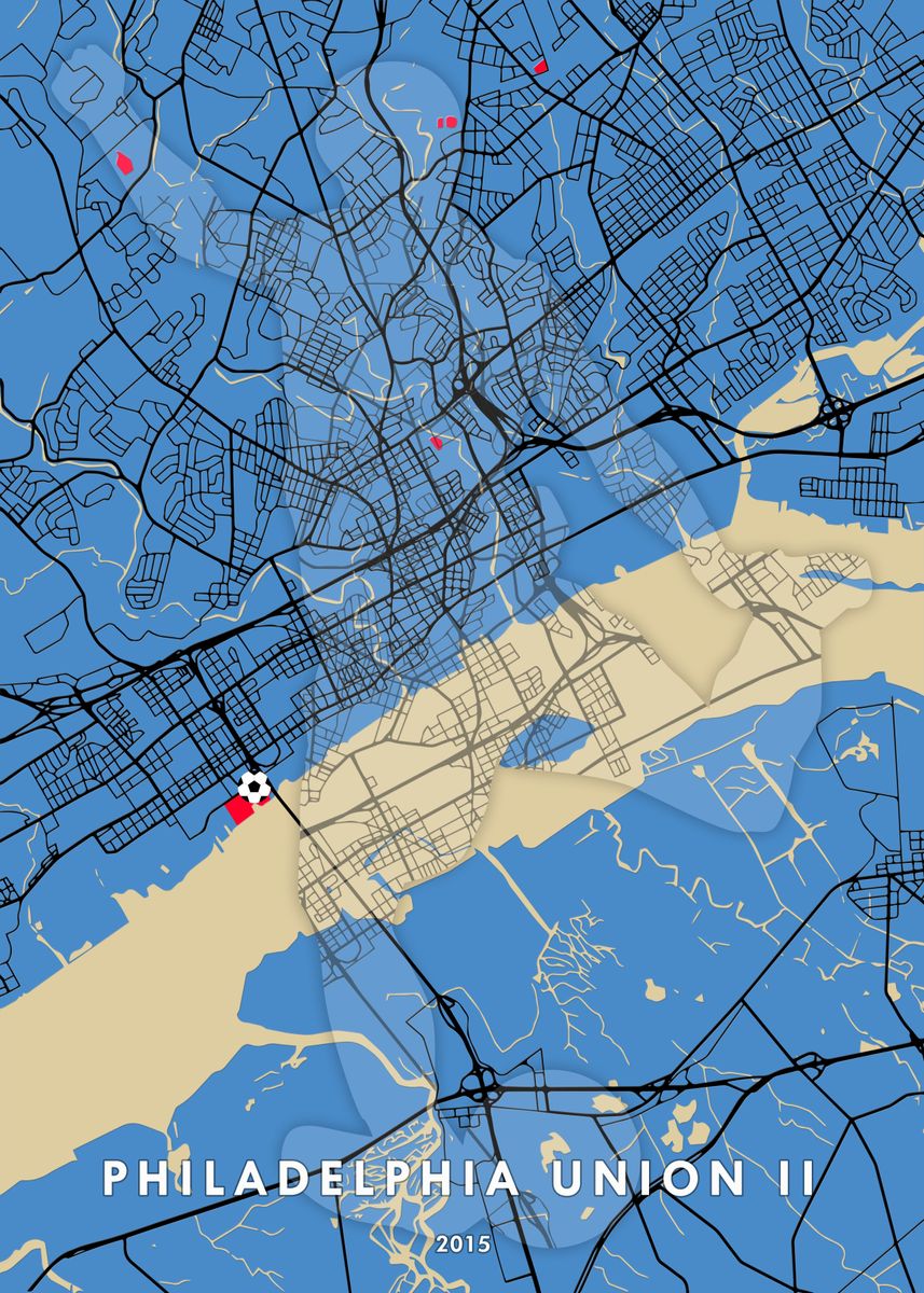 'Philadelphia Union Subaru ' Poster, picture, metal print, paint by ...