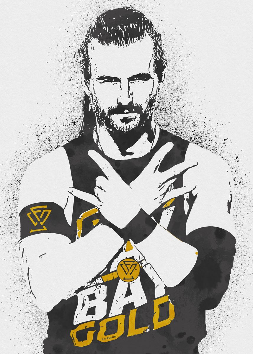 'Adam Cole Poster' Poster, picture, metal print, paint by Paul C. Lane ...