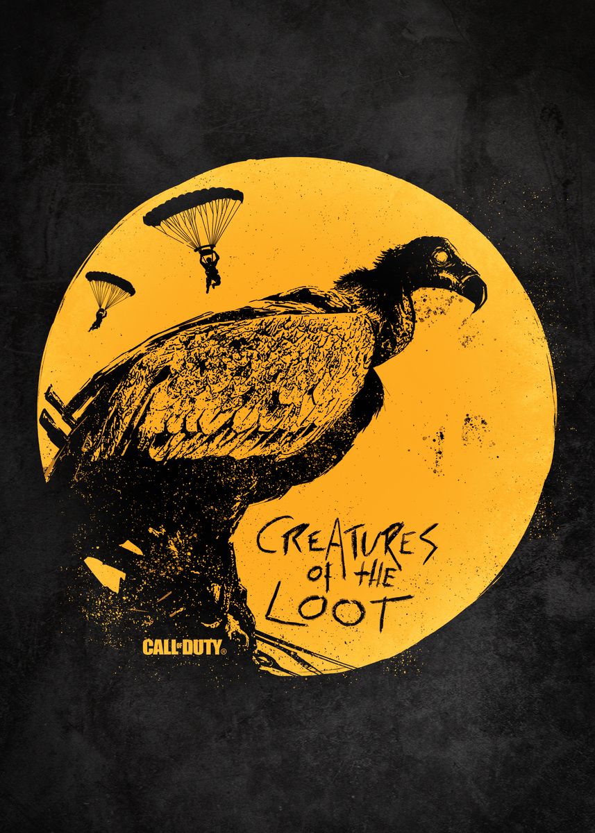 'Creatures of the Loot' Poster, picture, metal print, paint by Call of ...