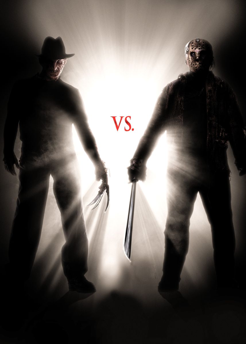 'Freddy vs. Jason' Poster, picture, metal print, paint by Warner Bros ...