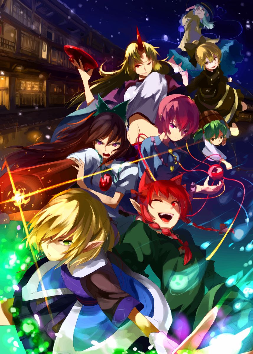 'Touhou LostWord' Poster, picture, metal print, paint by Enzo Lazio ...