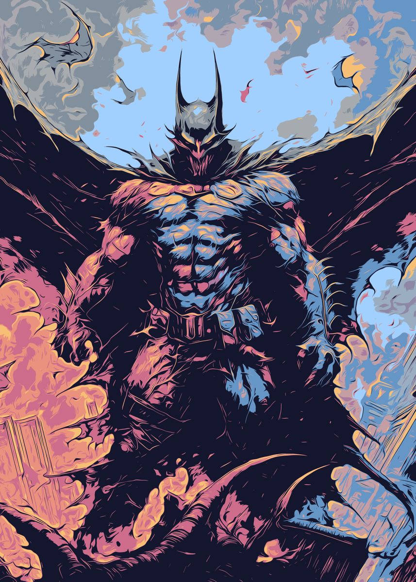 'Hero' Poster, picture, metal print, paint by Kamelyon | Displate