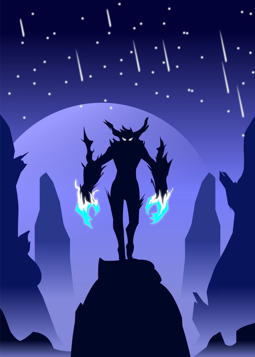 'Demon King' Poster by escape ogre | Displate