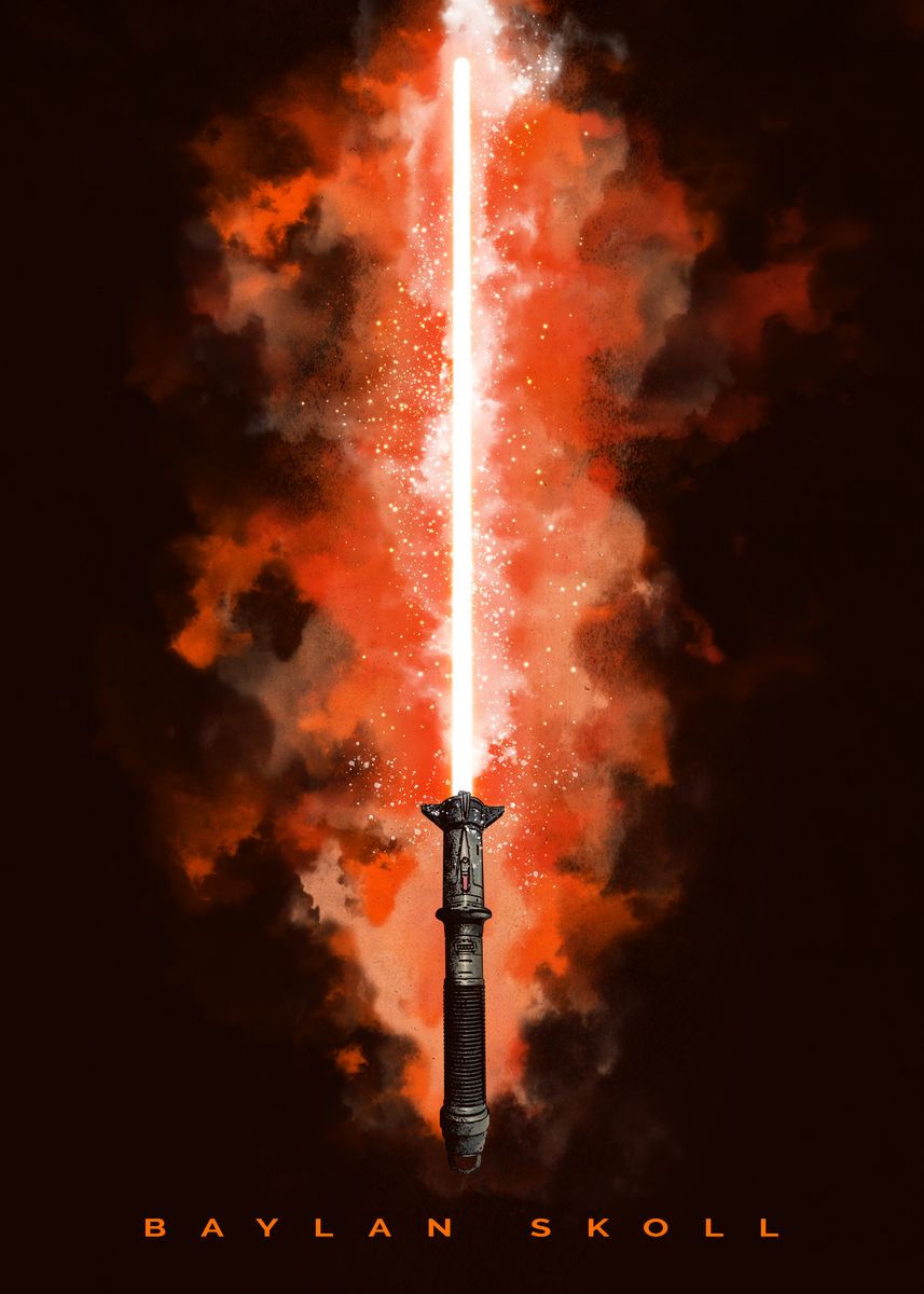 'Baylan Skoll' Poster, picture, metal print, paint by Star Wars | Displate