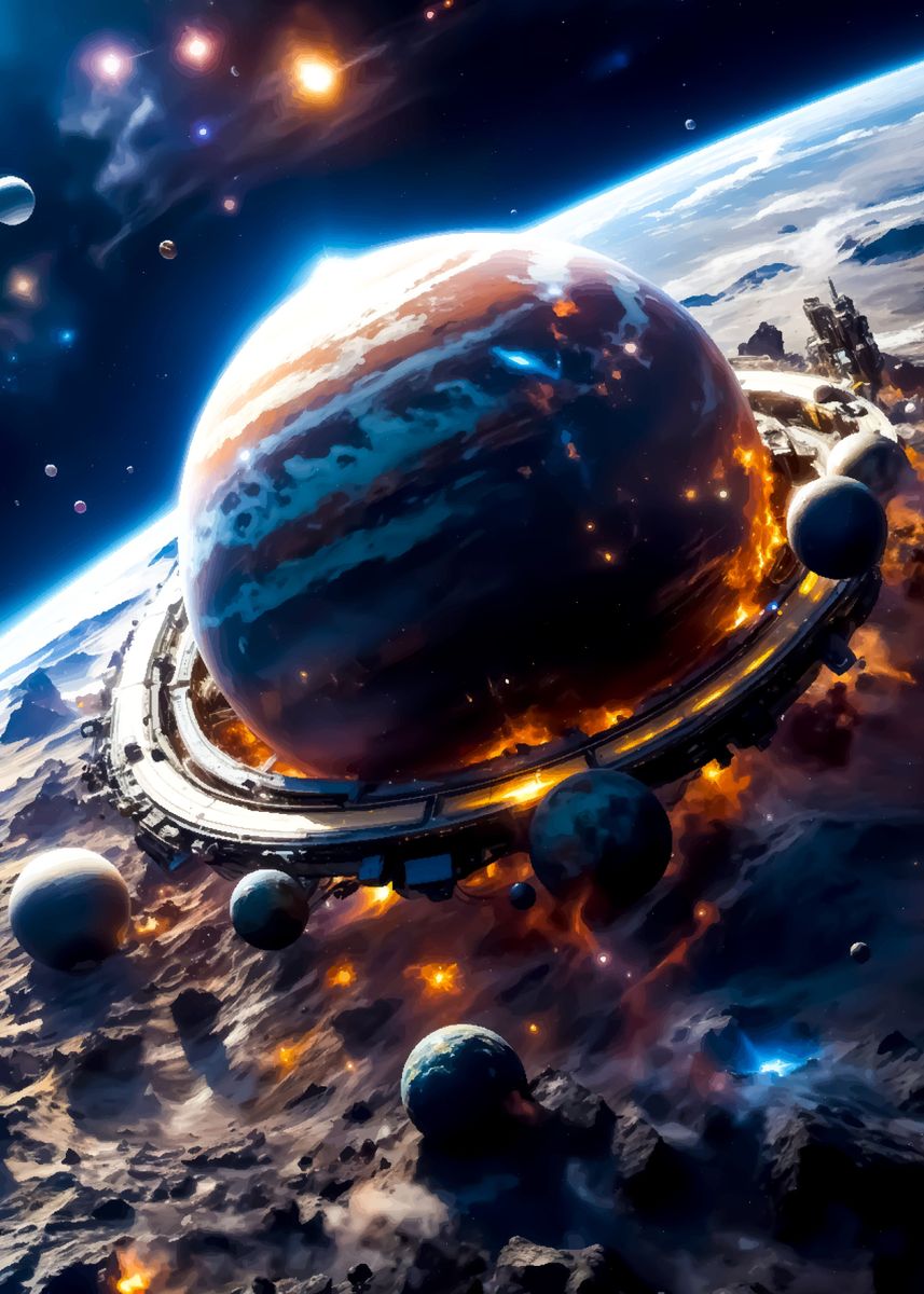 'Future World' Poster, picture, metal print, paint by James Garcia ...