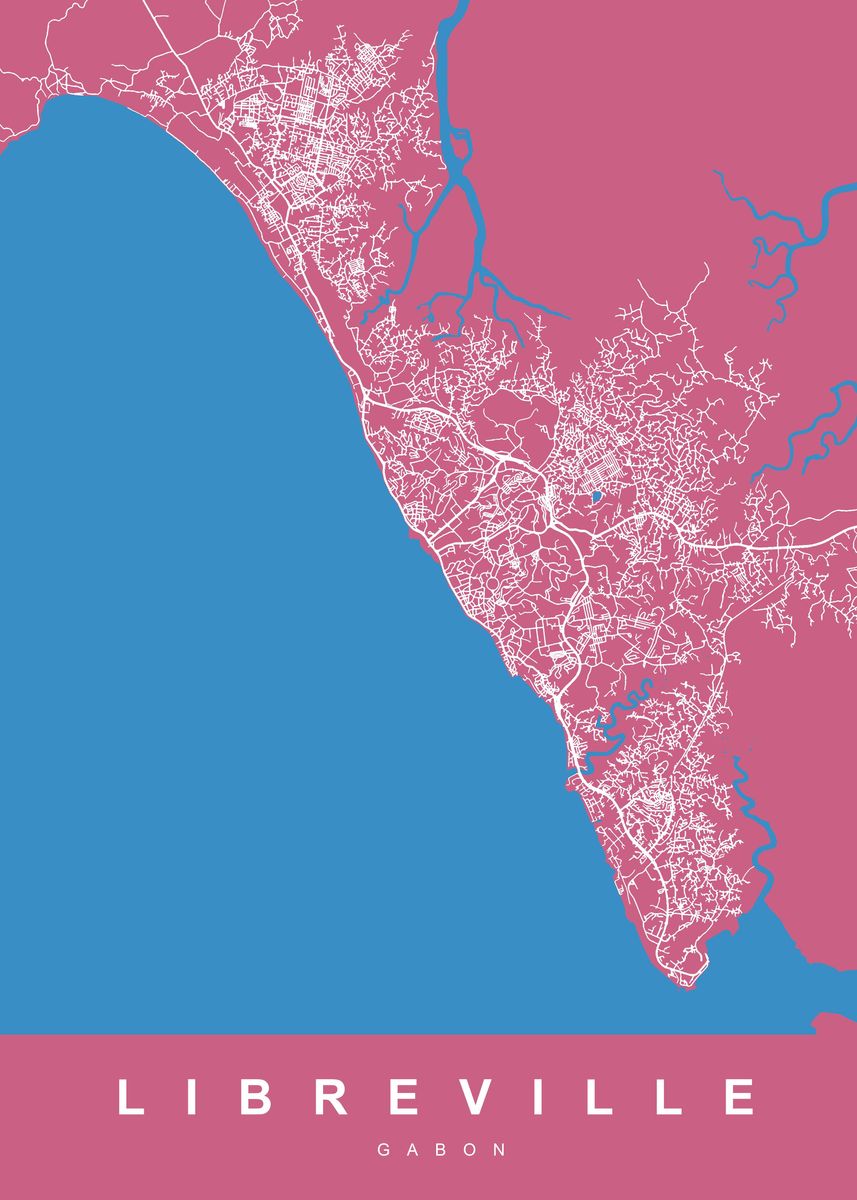 'MAP MYTILENE GREECE ' Poster, picture, metal print, paint by UrbanMaps ...