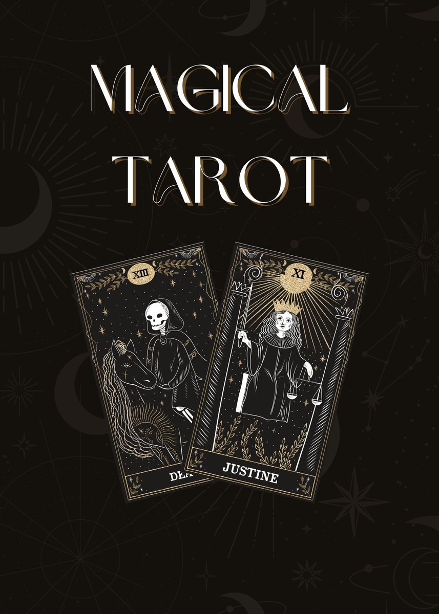 'Magical Tarot' Poster by BluePR0 | Displate