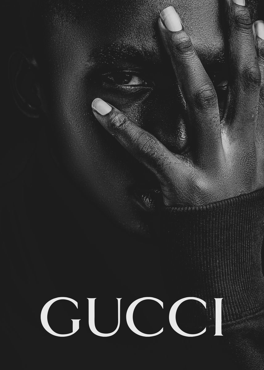 'Gucci Visage Aesthetic' Poster, picture, metal print, paint by Lea ...