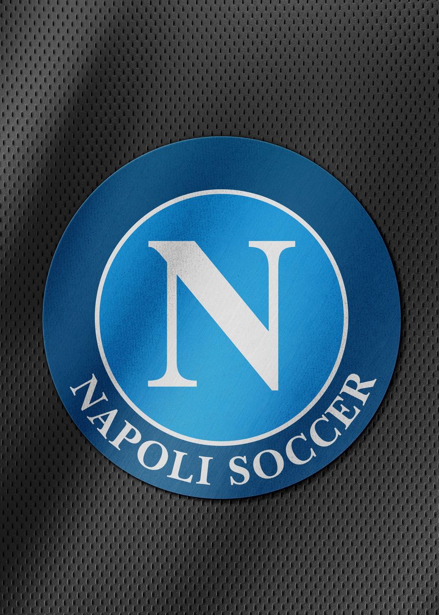 'Napoli Football ' Poster, picture, metal print, paint by Tracy Houston ...